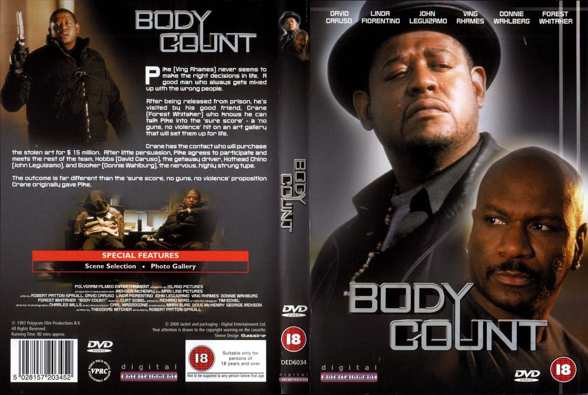DVD Lables: Body Count